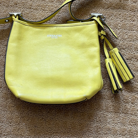Coach | Bags | Coach 99 Legacy Lemon Crossbody Bag | Poshmark